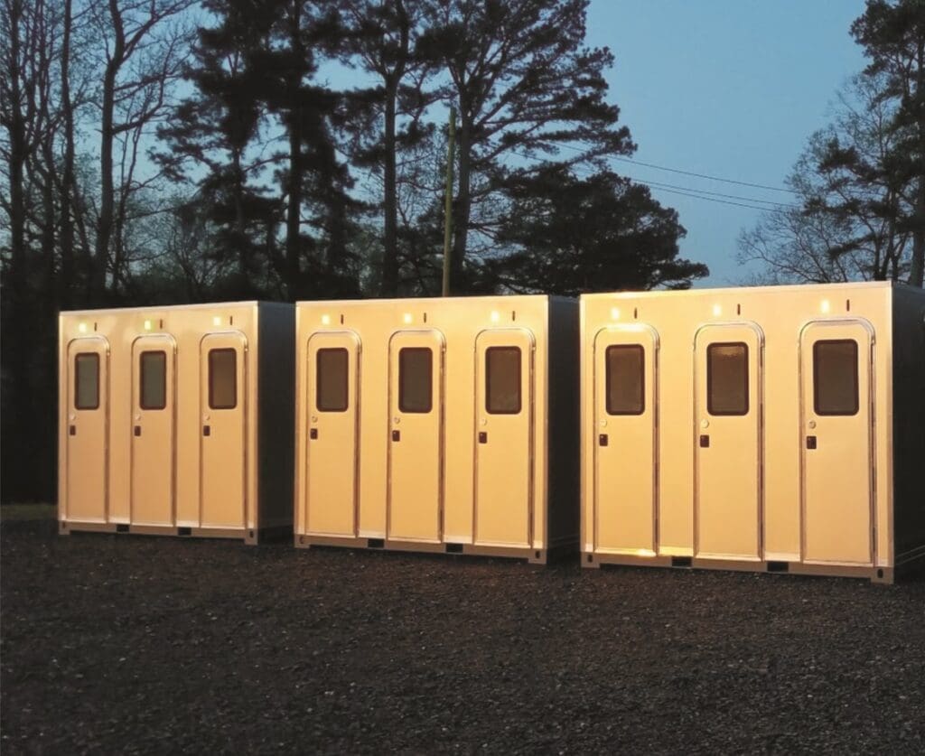 Mobile Restroom Trailers For Sale | Alpha Mobile Solutions